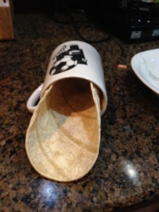 Food hack test: making tortillas into taco shells – The No Salt, No Fat ...